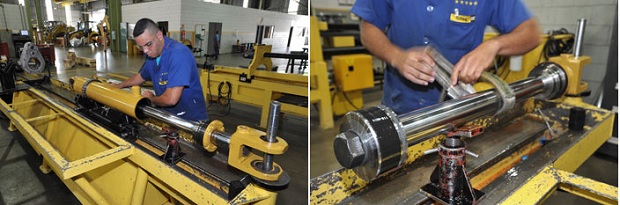 Dicas para a recuperação das hastes dos cilindros hidráulicos - Sobratema